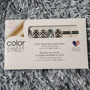 Color Street | Makeup | Color Street Black White Geometric Foliage ...